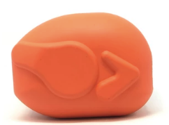 MKB Roasted Turkey - Chew Toy-Treat Dispenser - Orange (2 sizes) – Tail ...